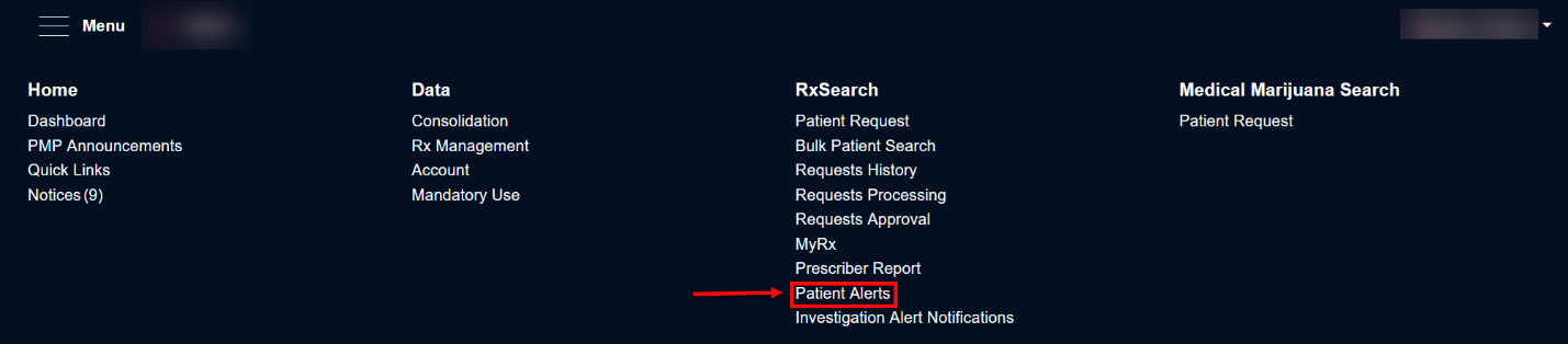 Patient Alerts – PMP AWARxE Support Center