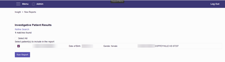 Investigative Patient Request – PMP AWARxE Support Center