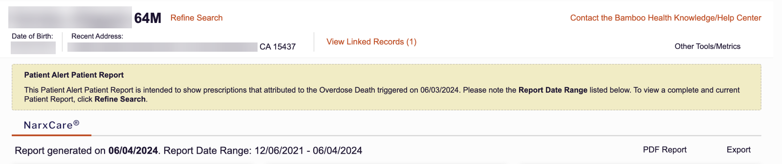 Patient Alerts – PMP AWARxE Support Center