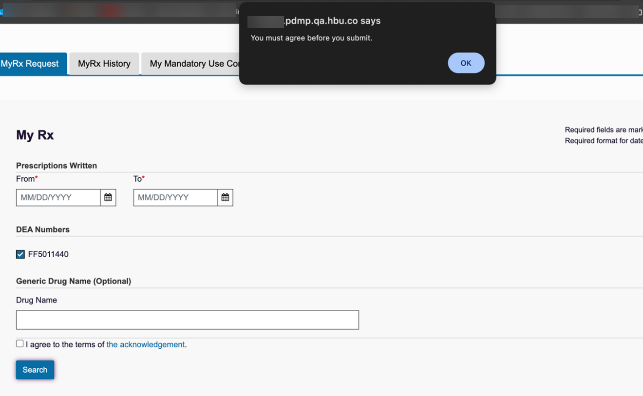 My Rx Overview – PMP AWARxE Support Center